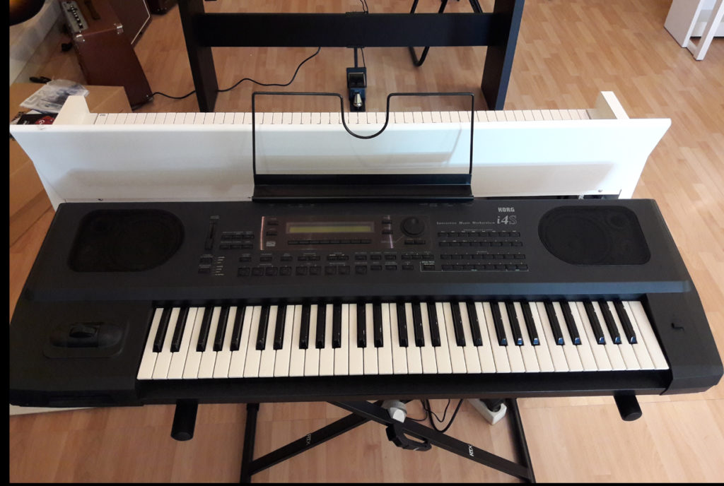 OCCASION CLAVIER KORG I4S Synthomusic OCCASION CLAVIER KORG I4S Synthomusic
